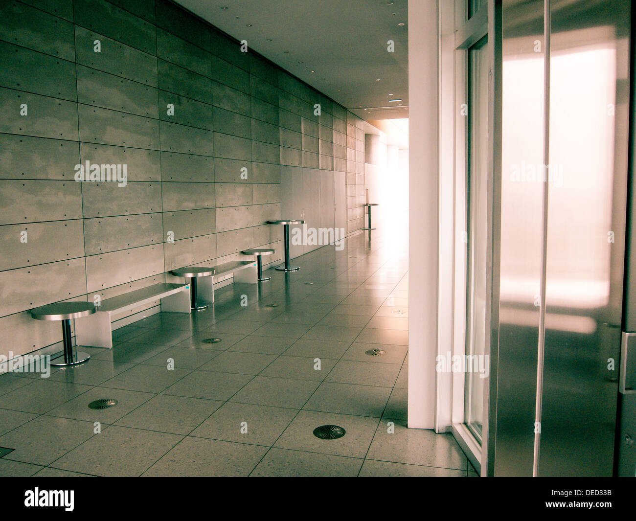 High contrast Interior lines shot in Japanese building Stock Photo - Alamy