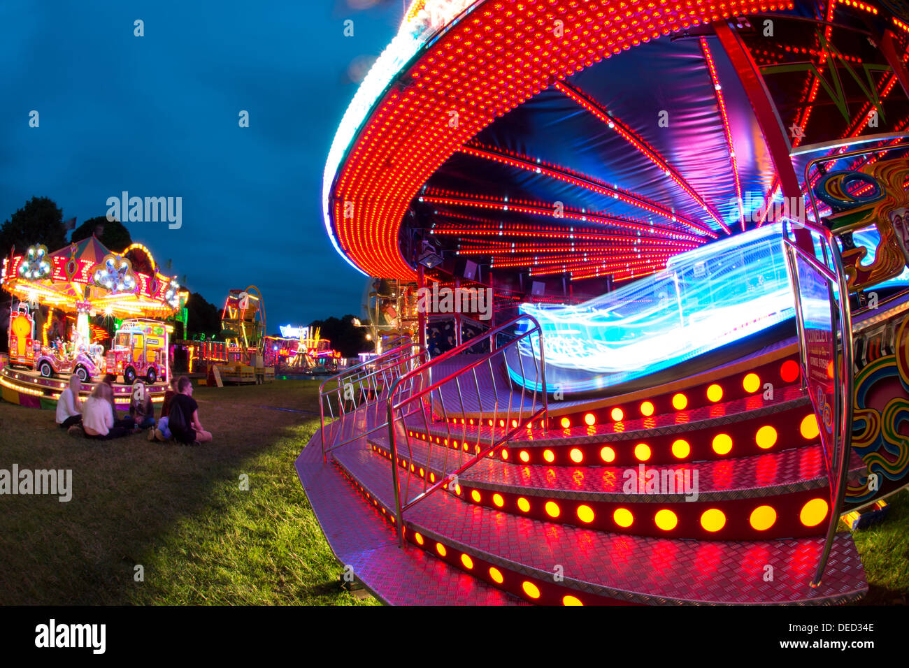 The waltzer ride hi-res stock photography and images - Alamy