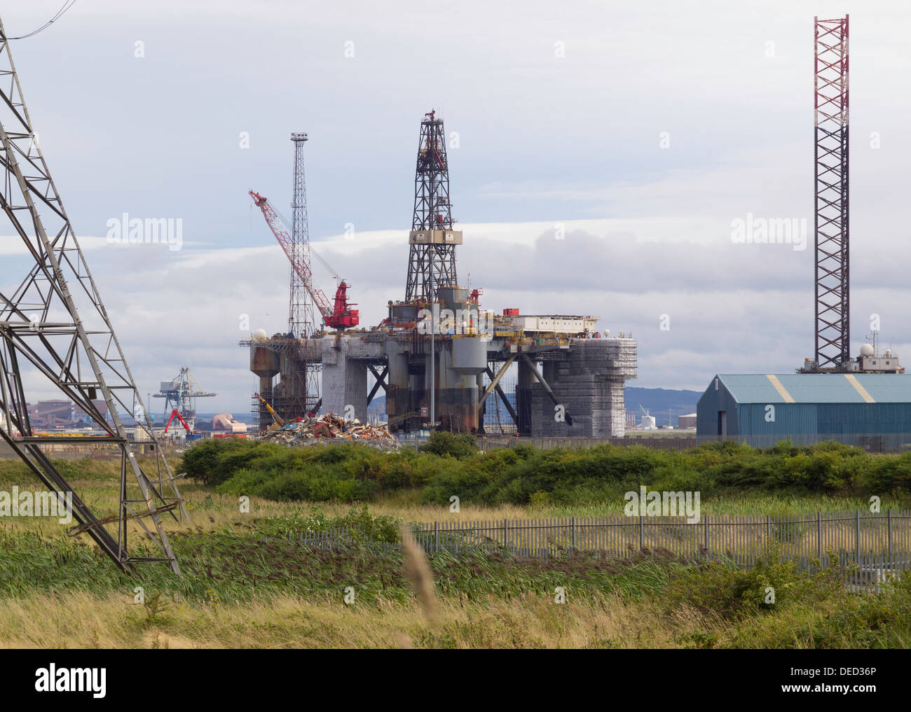 "Ocean Princess" offshore oil drilling rig owned by Diamond Offshore at ...