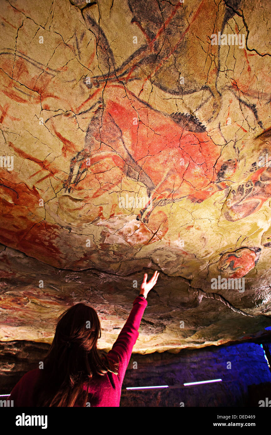 Paleolithic cave paintings person High Resolution Stock Photography and ...