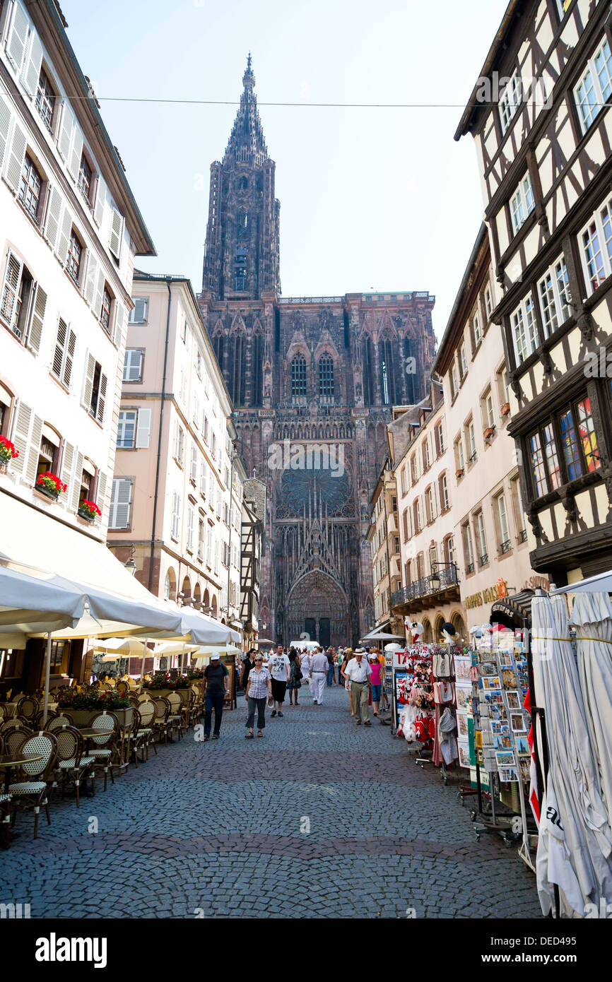 The Cathedral in Strasbourg, France Stock Photo - Alamy