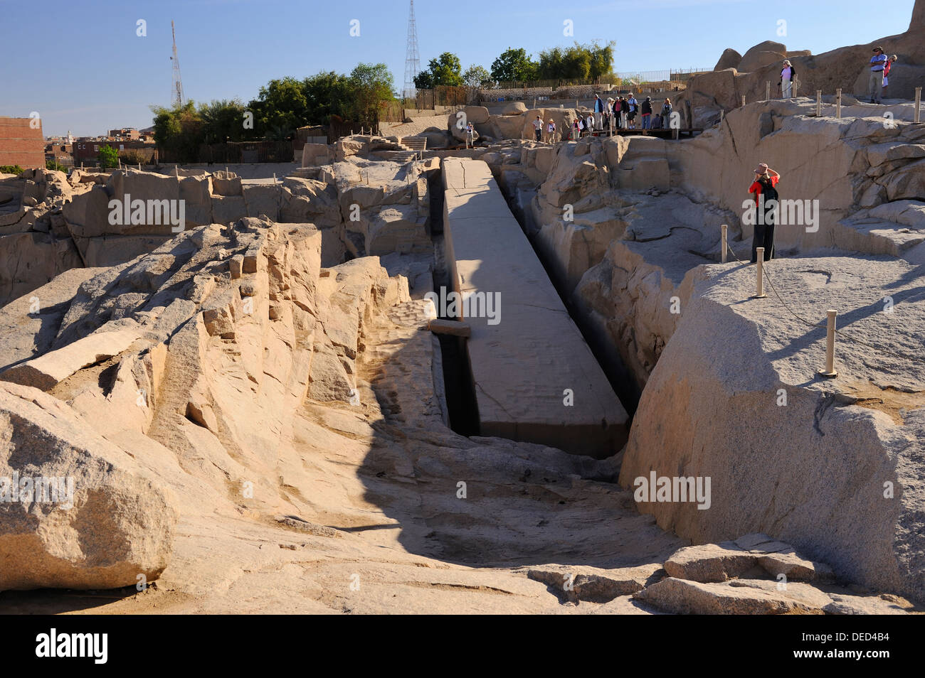 Egypt obelisk quarry hi-res stock photography and images - Alamy