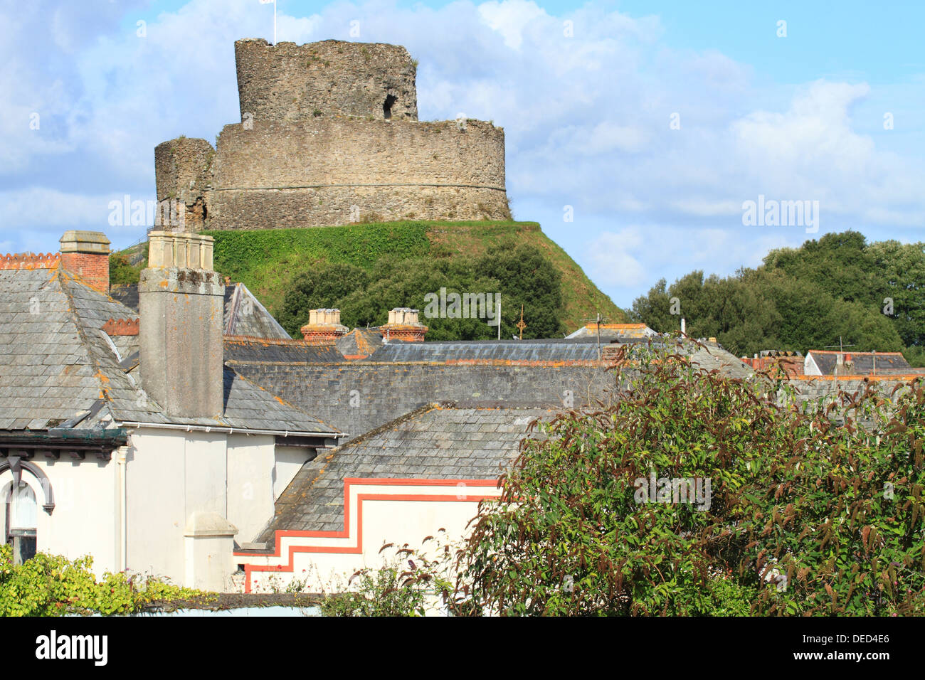 Launceston Castle, Cornwall, England, UK Stock Photo - Alamy