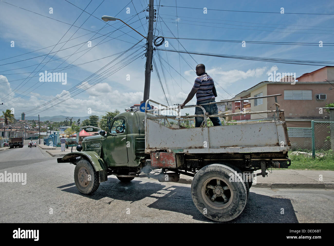 Person stands on truck hi-res stock photography and images - Alamy