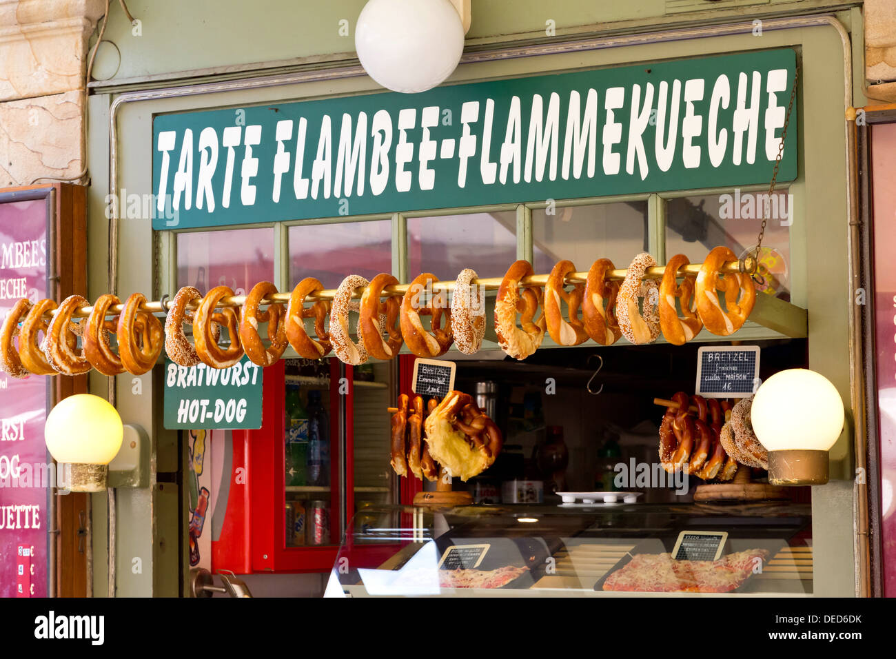 Tarte flambée france hi-res stock photography and images - Alamy