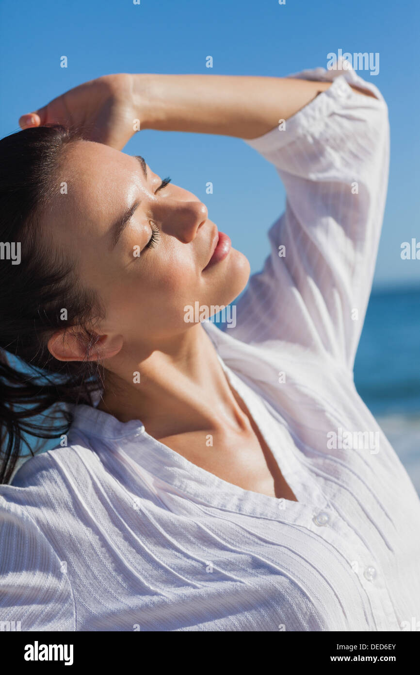 Heat woman hi-res stock photography and images - Alamy
