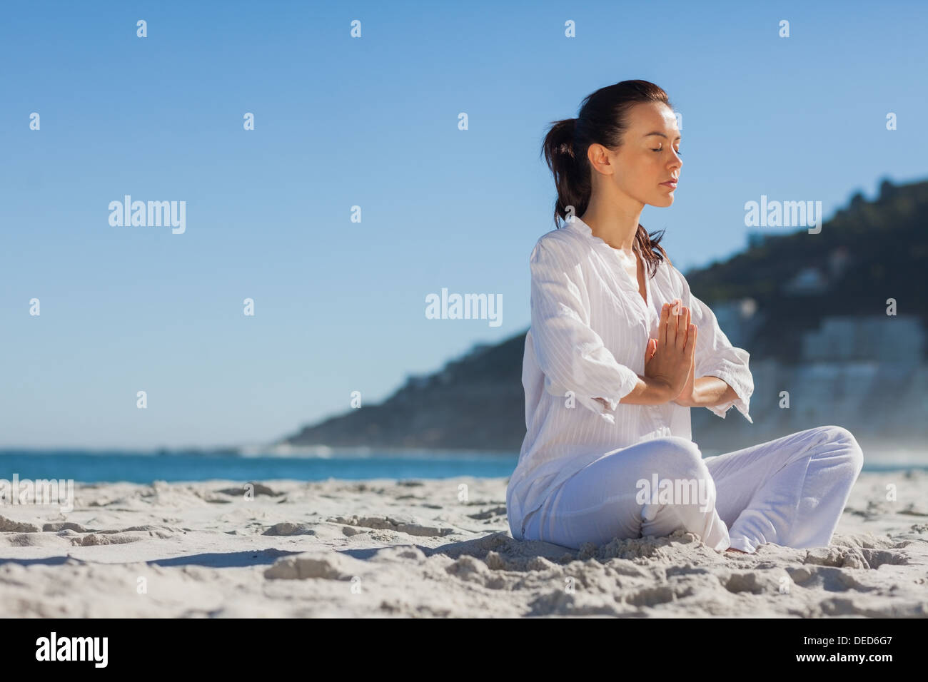 Yoga calm hi-res stock photography and images - Alamy