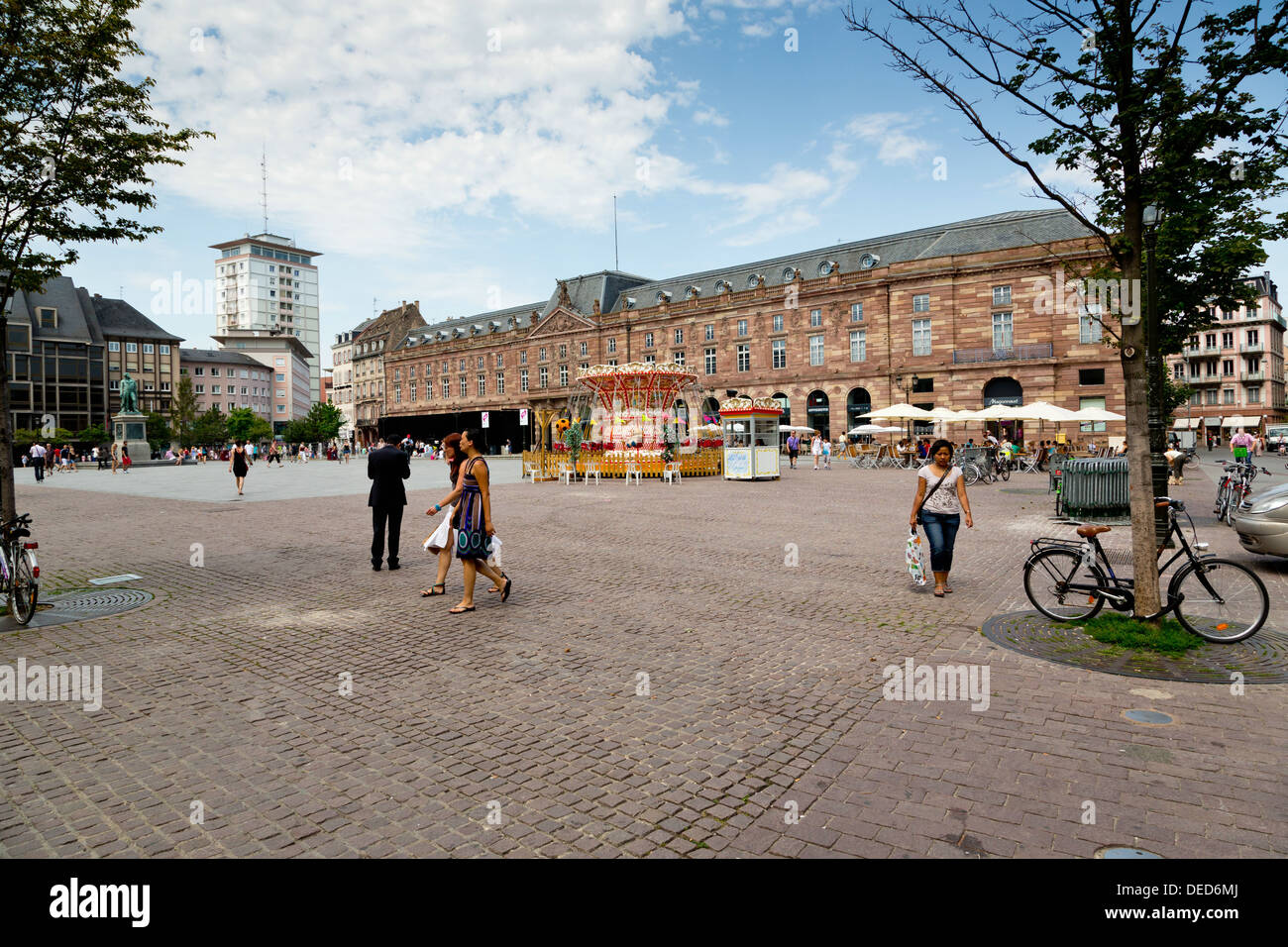 View over the Kléber Square in Strasbourg, France Stock Photo - Alamy