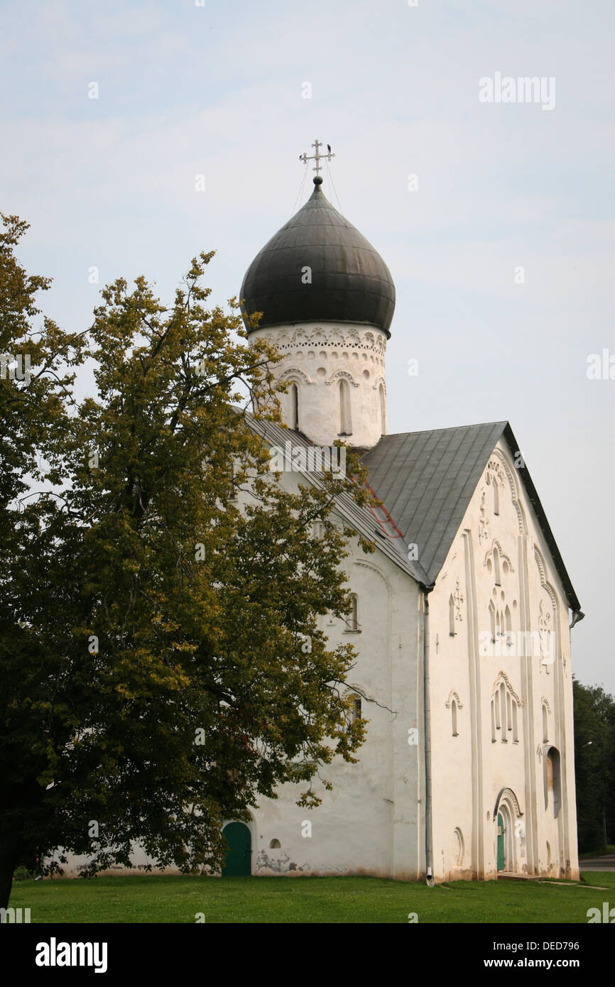 Church of the Transfiguration in Novgorod, Russia Stock Photo - Alamy