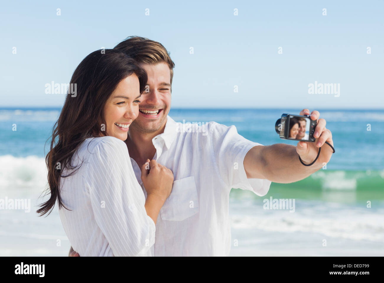Self photo couple hi-res stock photography and images - Alamy