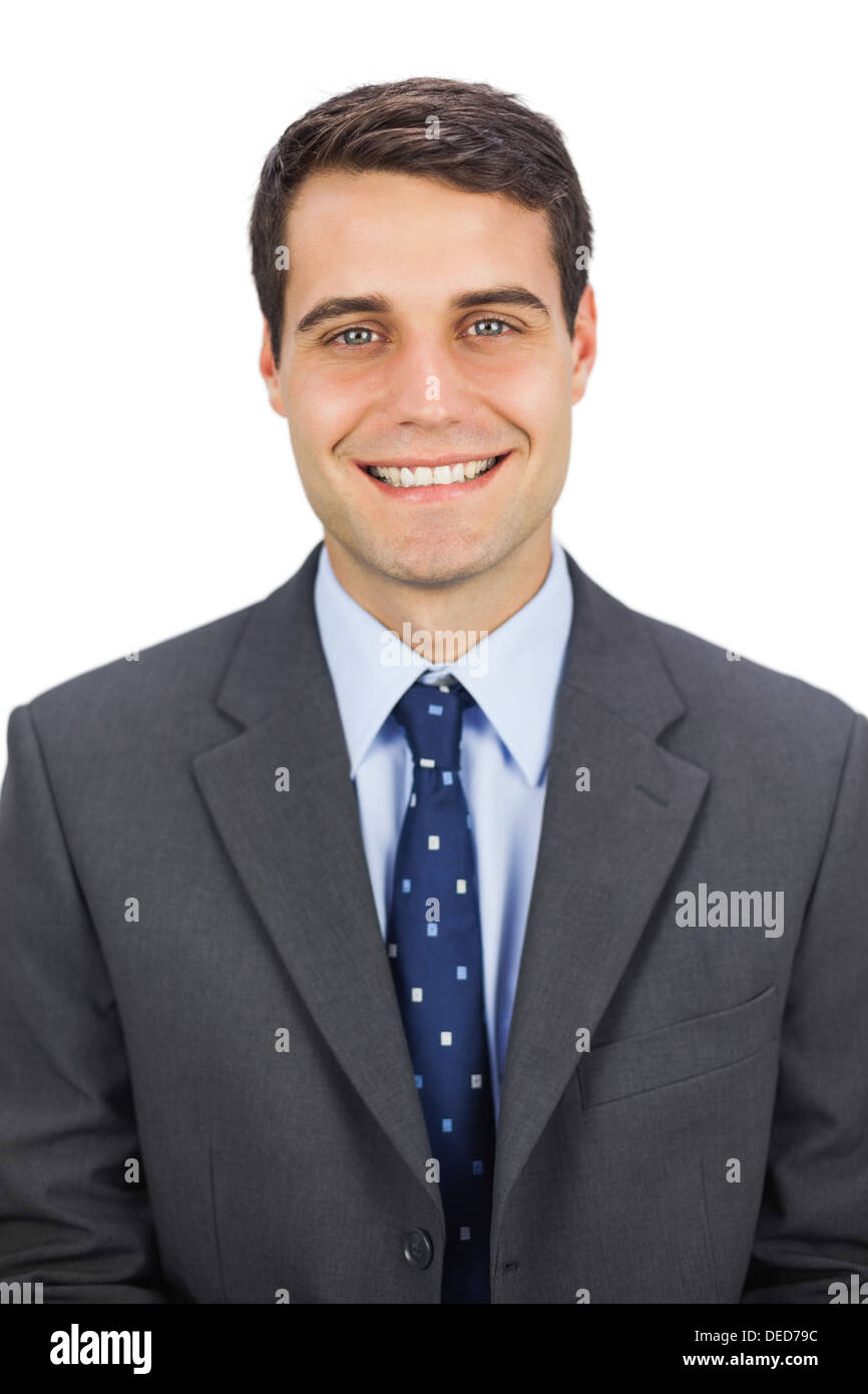 Smiling eyes young attractive businessman hi-res stock photography and ...