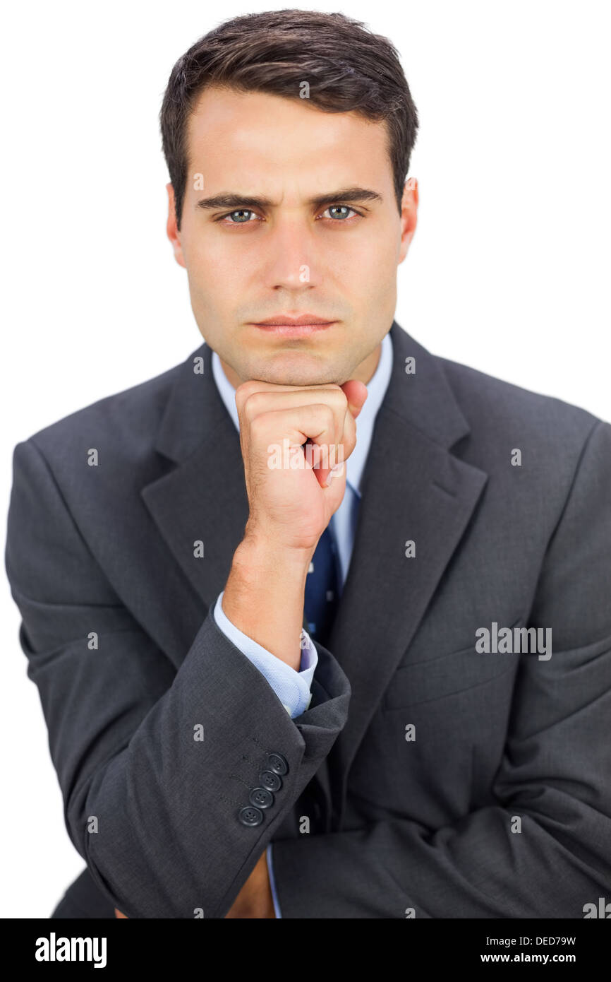 Frowning eyes hi-res stock photography and images - Alamy