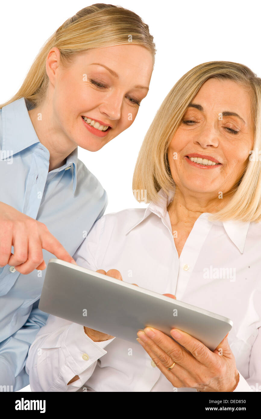 Two business women hi-res stock photography and images - Alamy