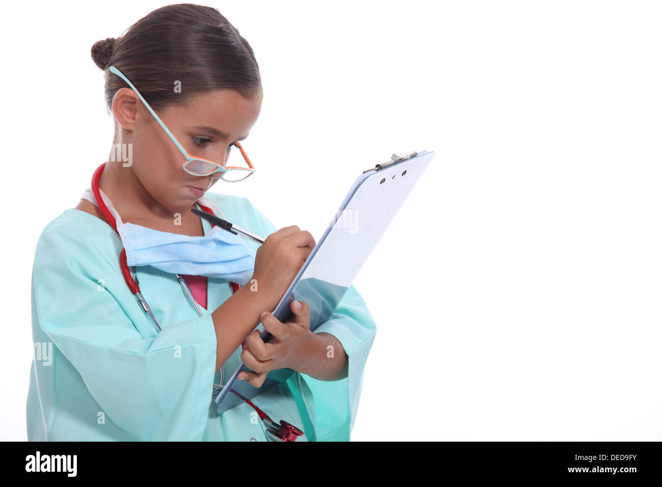 Child dressed as a surgeon Stock Photo - Alamy