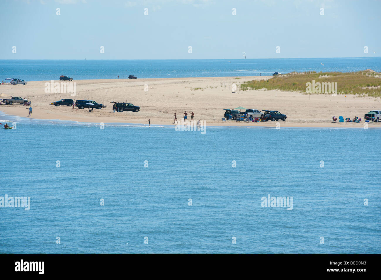 USA Delaware DE Cape Henlopen State Park Lewes the northern tip of the ...