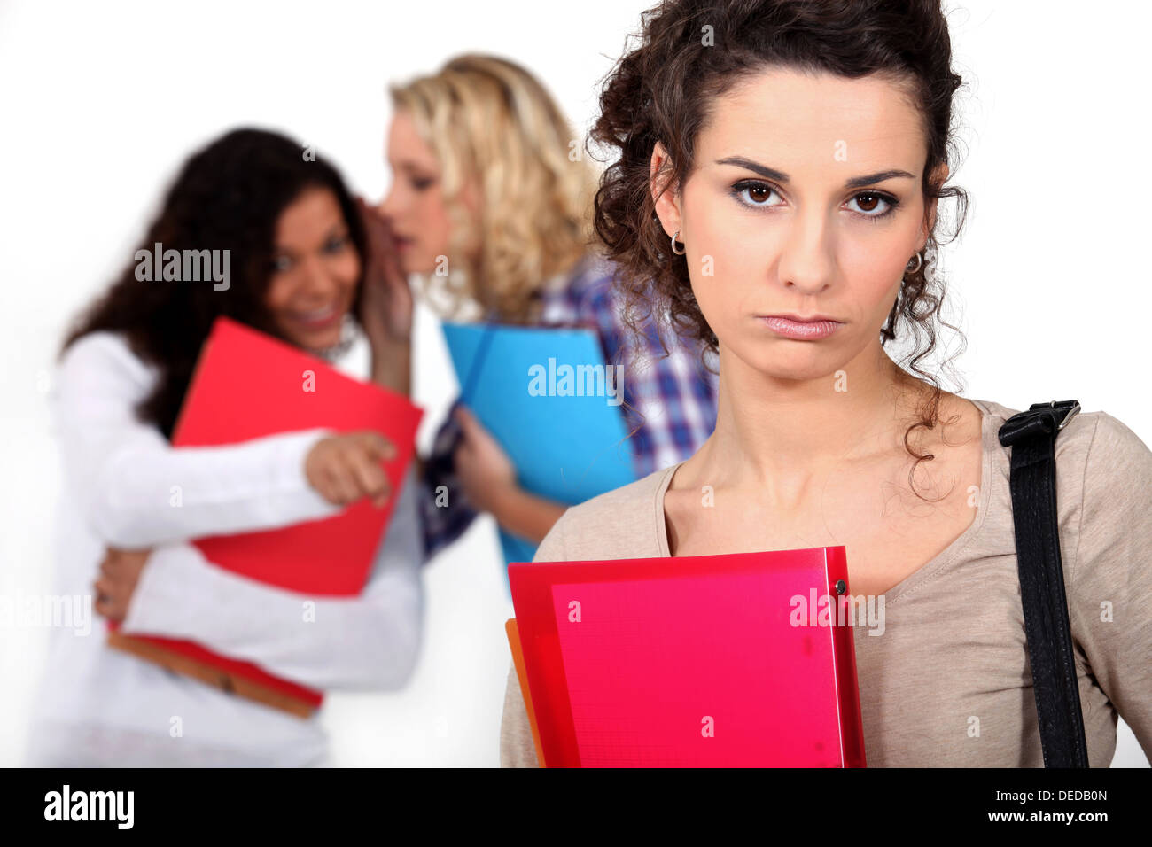 Woman gossip fed up hi-res stock photography and images - Alamy