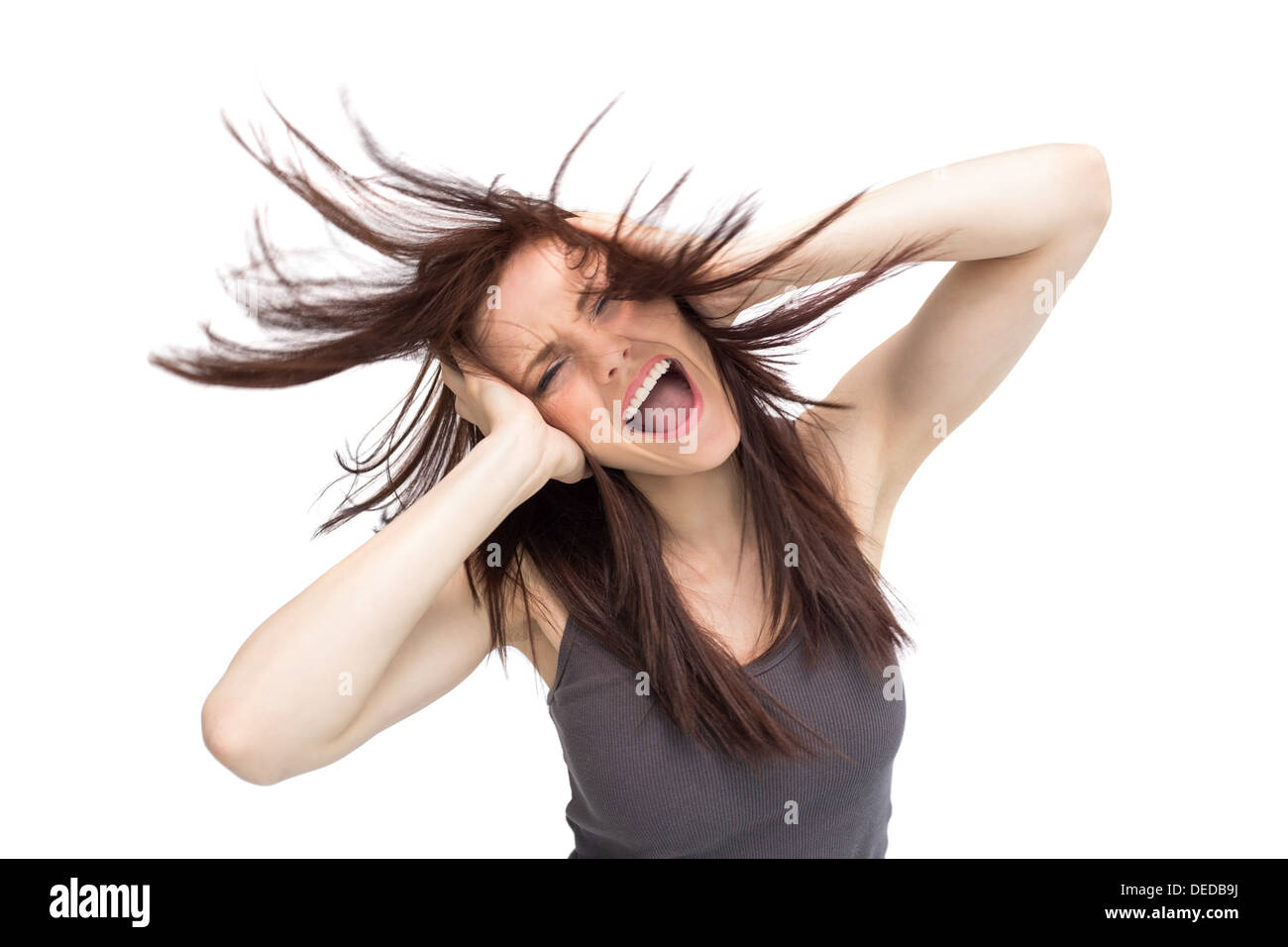 Tossing hair hi-res stock photography and images - Alamy