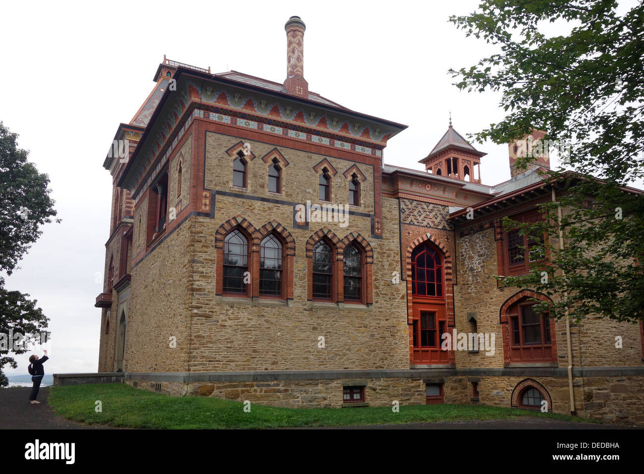 Olana state historic site in Hudson New York Stock Photo - Alamy