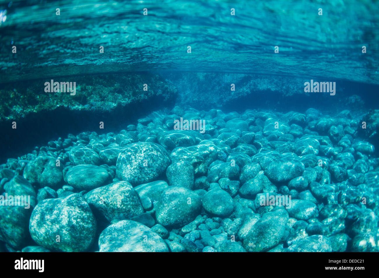Natural Blue Water Pool, Underwater View Stock Photo - Alamy