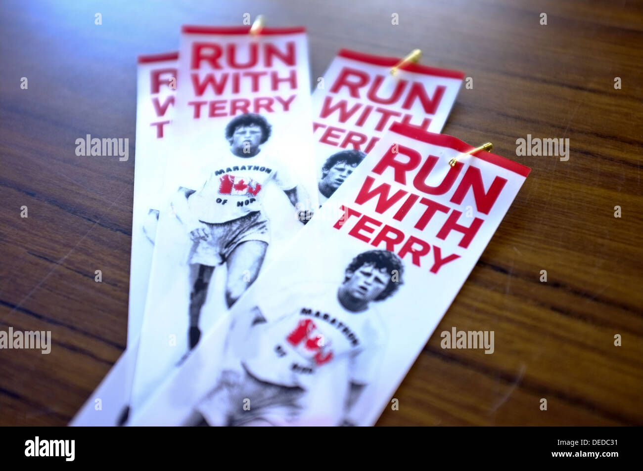 The Annual Terry Fox Run in Baddeck, N.S., Sept 15, 2013 Stock Photo ...