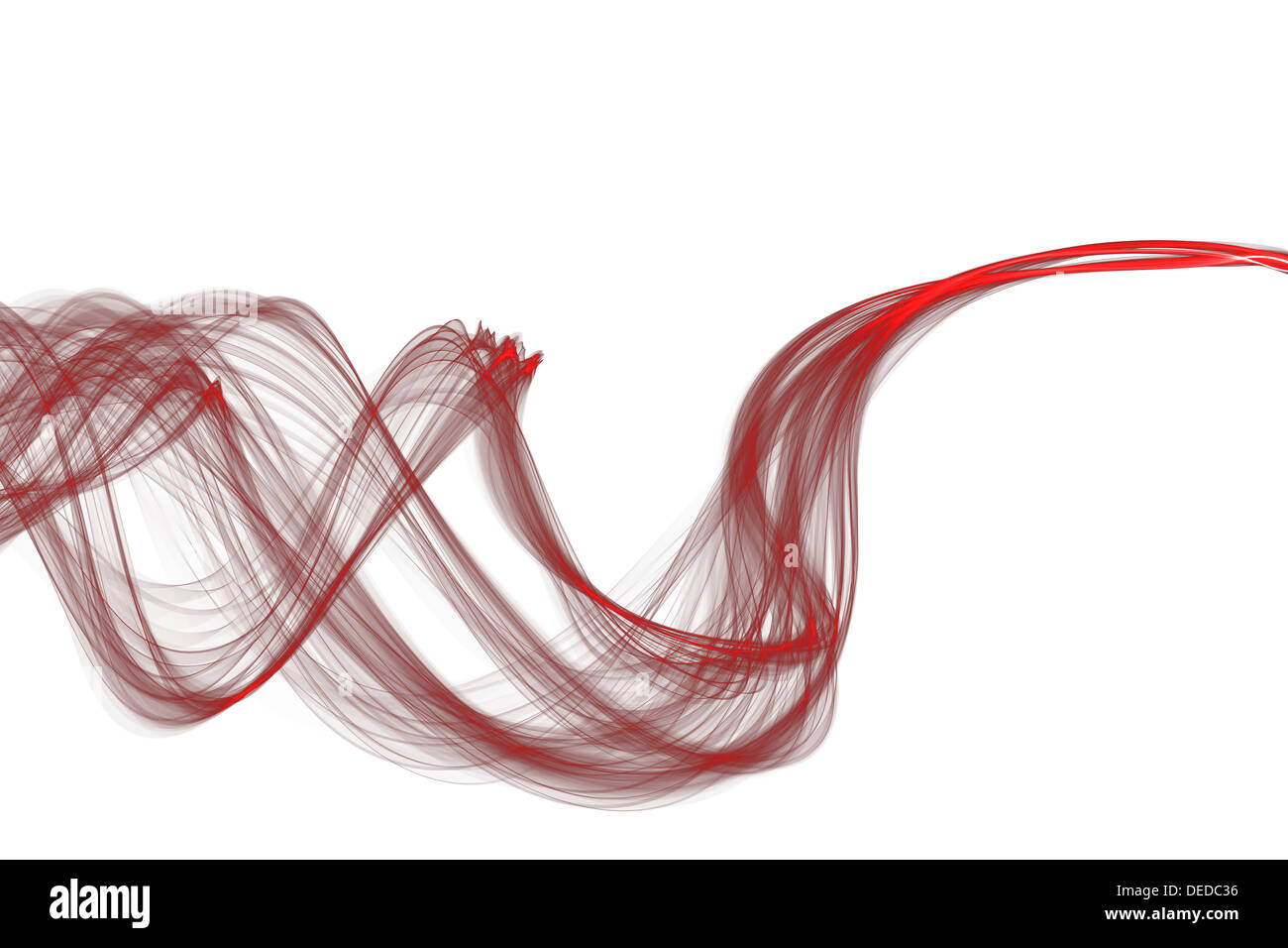 abstract red twisted net wave Stock Photo - Alamy