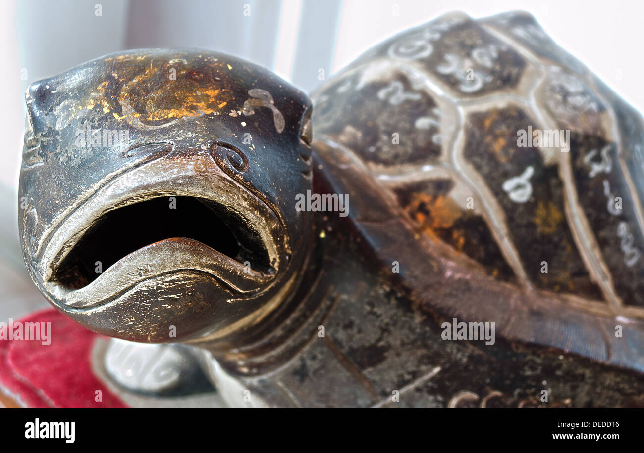 The Rock Turtle with Mystic Symbol,Thai believe that It Make Us ...