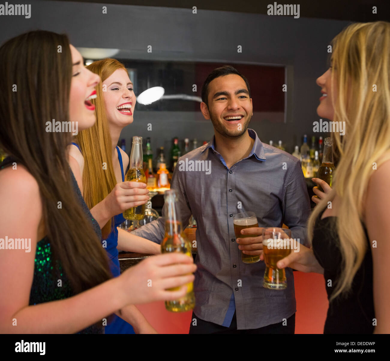 Chatting laughing hi-res stock photography and images - Alamy