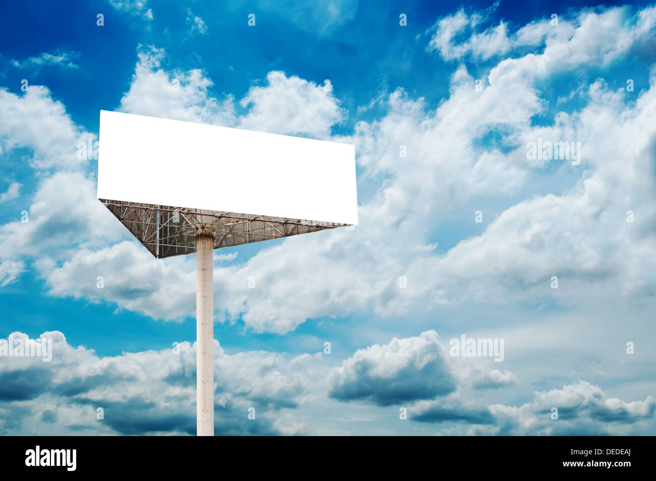 empty blank billboard Stock Photo - Alamy