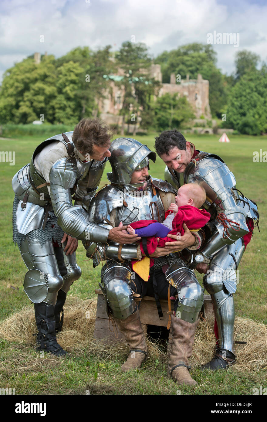 The 'Berkeley Skirmish' medieval reenactments at Berkeley Castle near ...