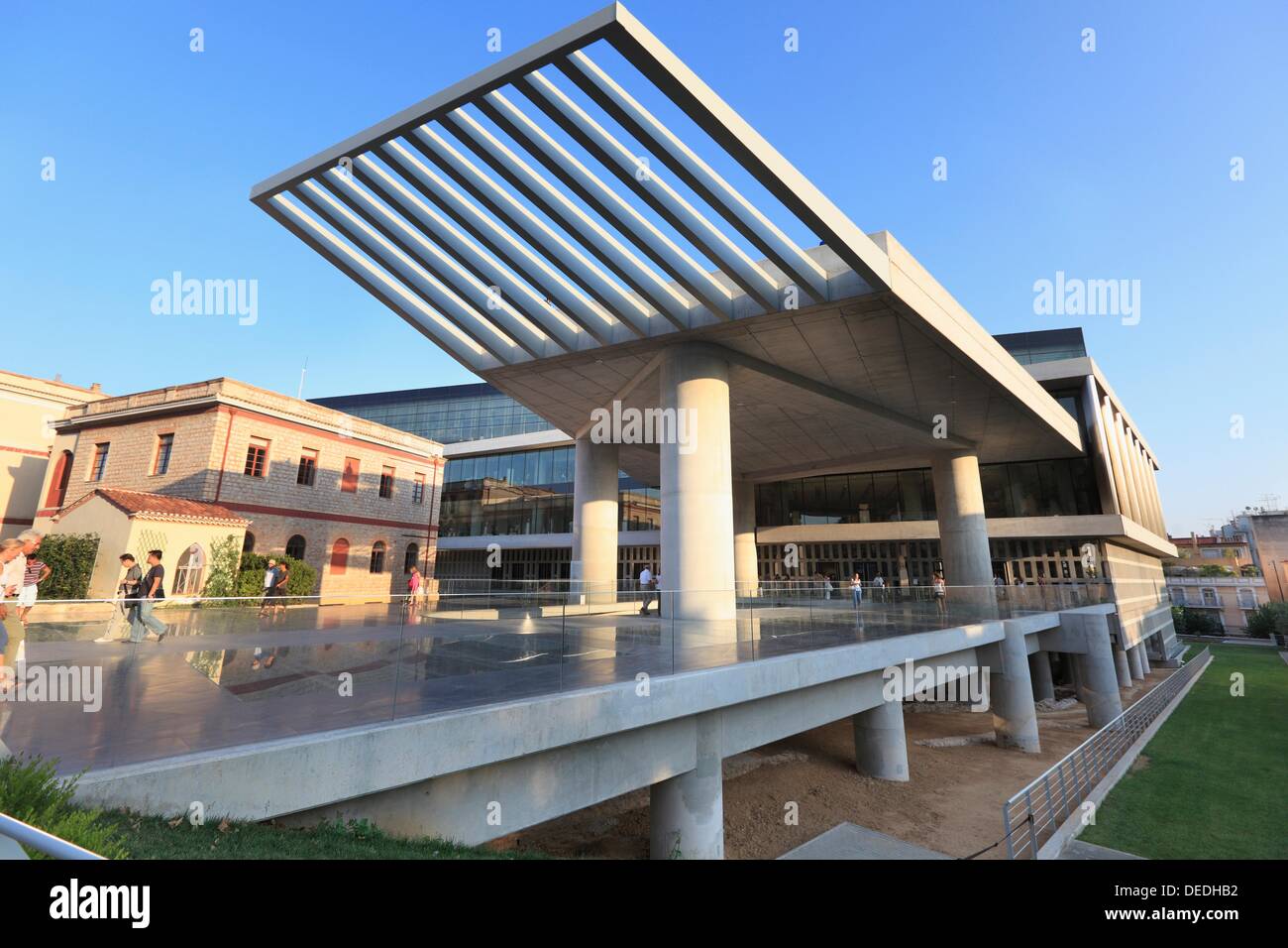 Greece, Athens New Acropolis museum Stock Photo - Alamy