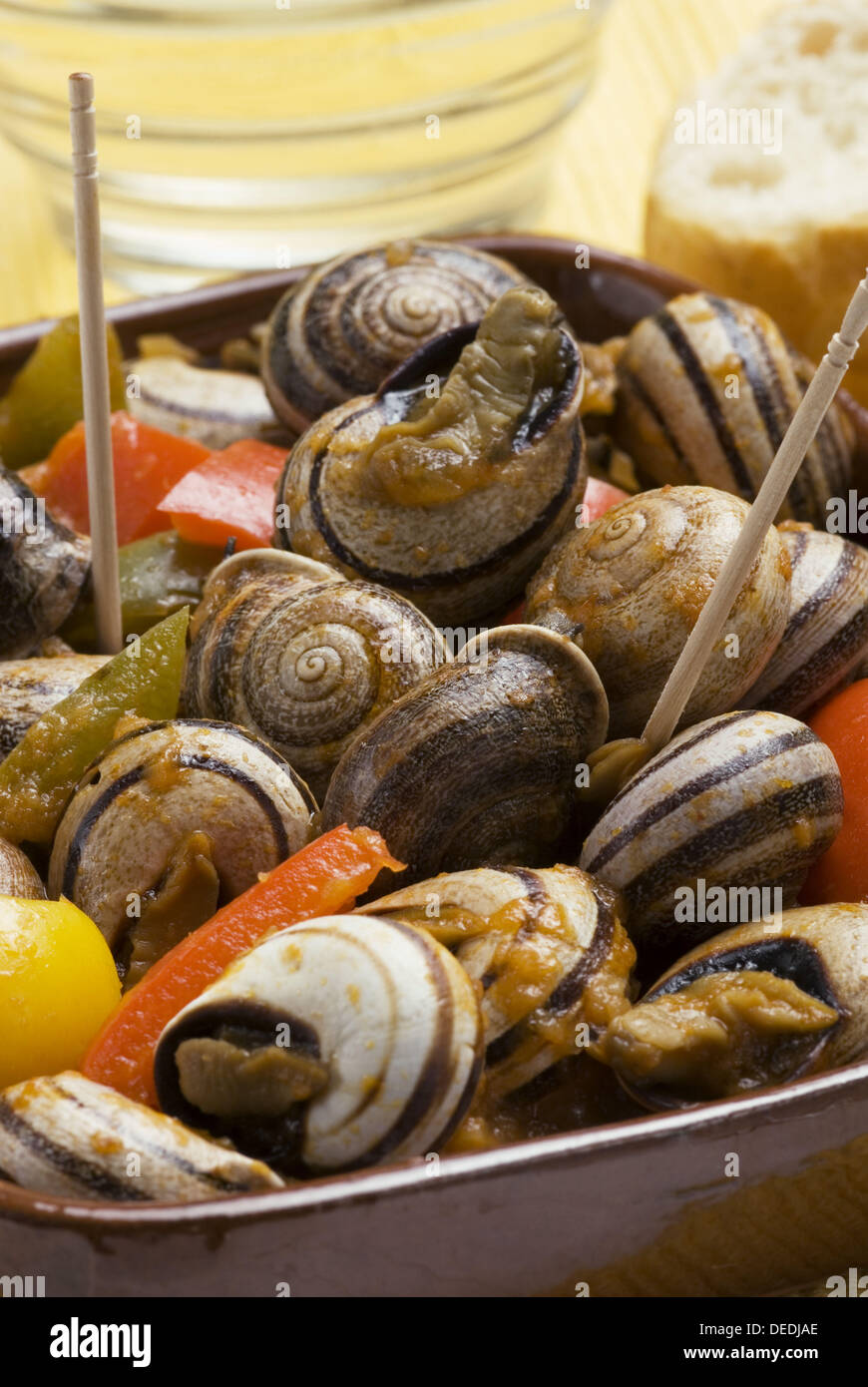 Tapa of snails hi-res stock photography and images - Alamy