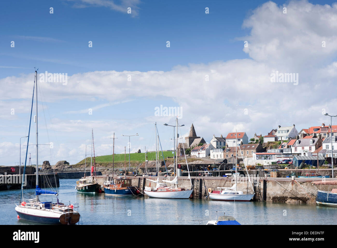 St Monans Harbour Fife Scotland Stock Photo - Alamy