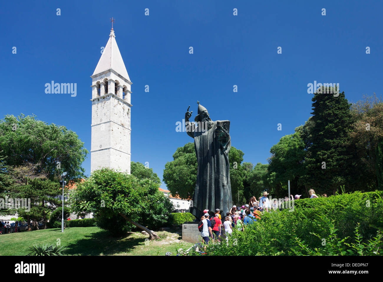 Grugur Ninski monument, Split, Dalmatiia, Croatia, Europe Stock Photo ...