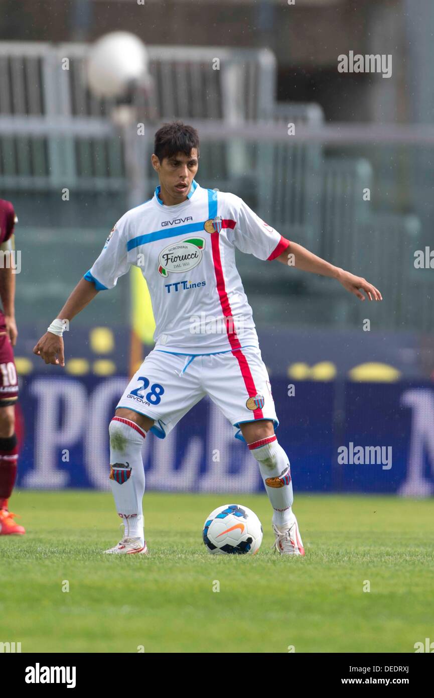 Pablo Barrientos (Catania), SEPTEMBER 15, 2013 - Football / Soccer ...
