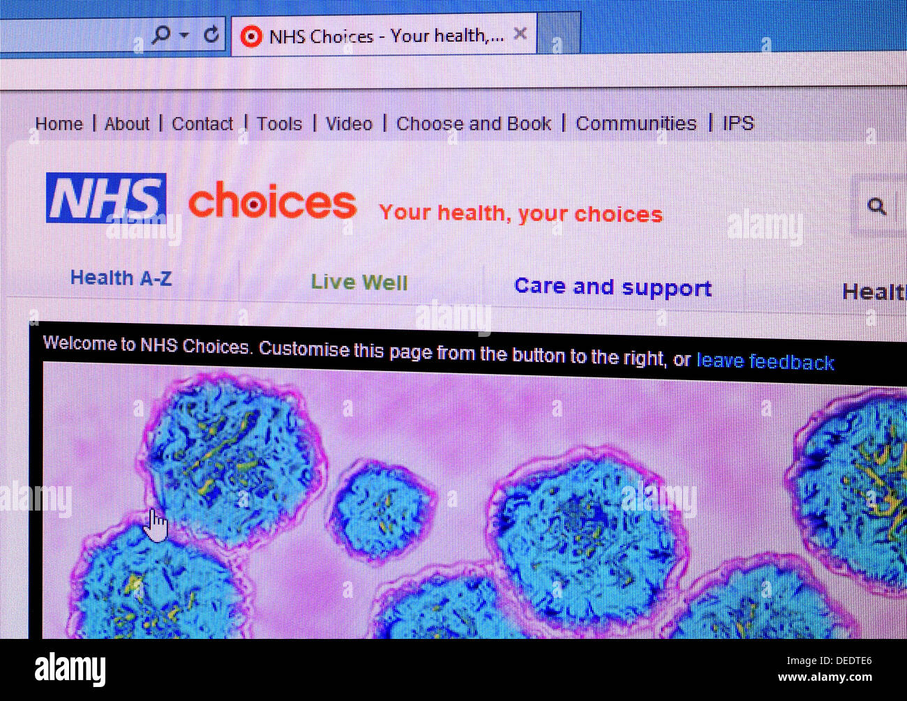 Nhs site hi-res stock photography and images - Alamy