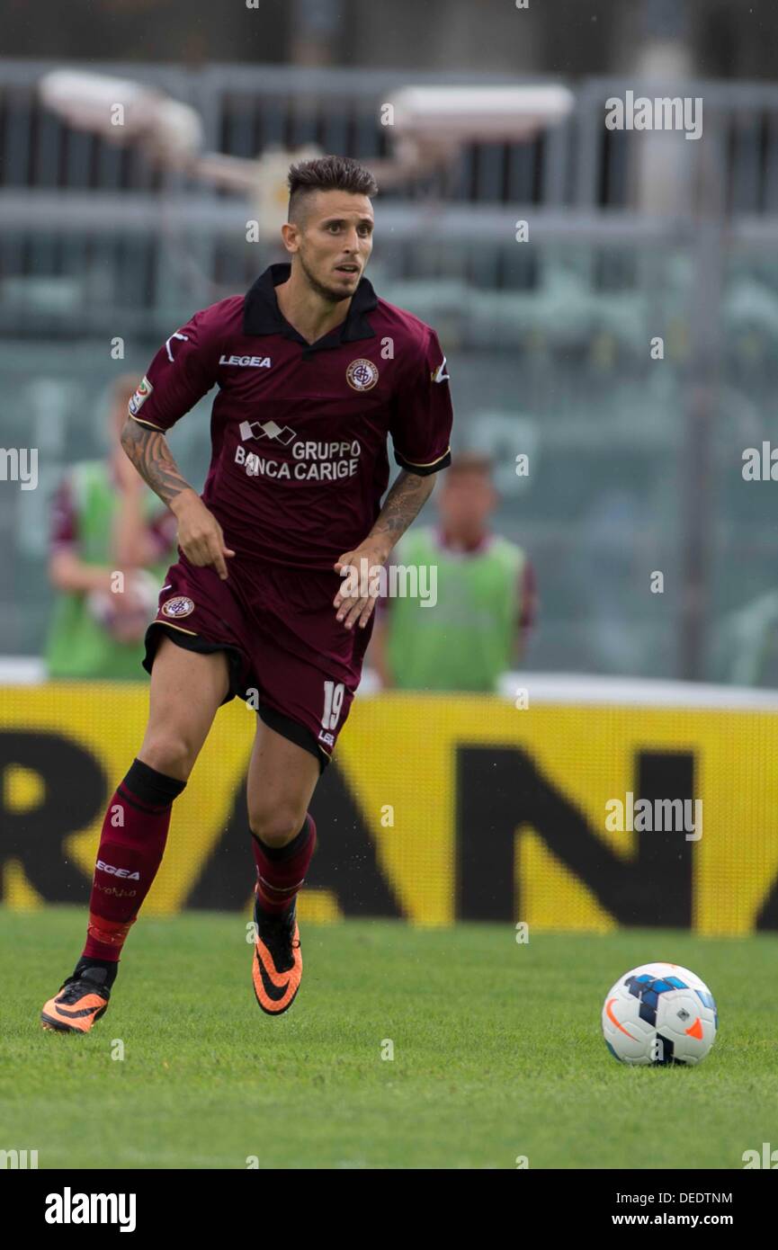 Livorno, Italy. 15th Sep, 2013. Leandro Greco (Livorno) Football ...
