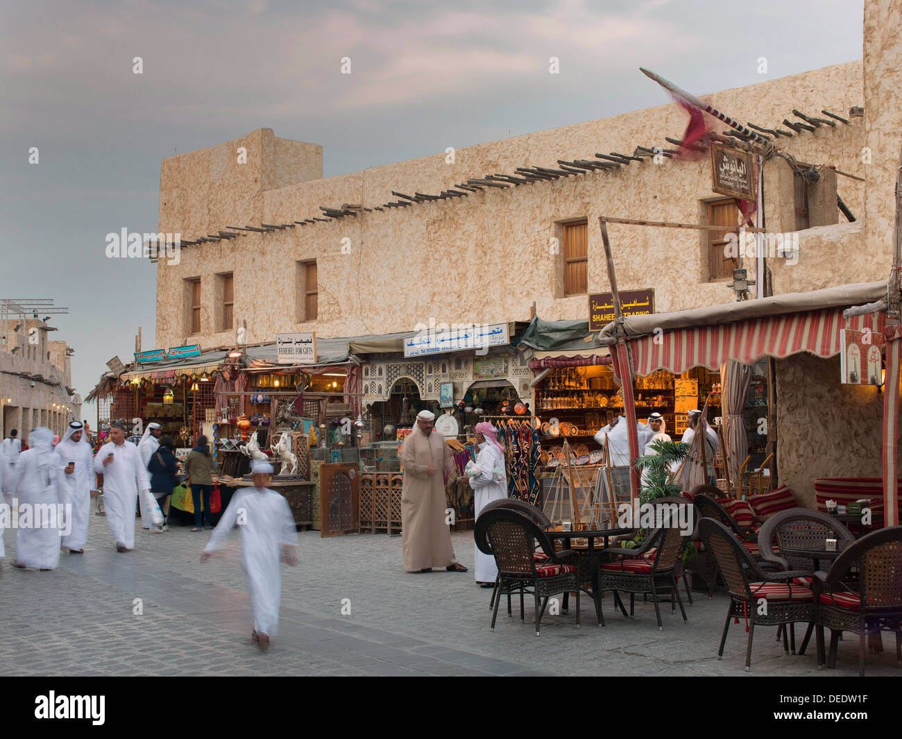 Souk of doha hi-res stock photography and images - Alamy