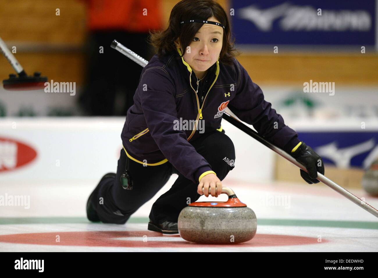 Satsuki Fujisawa (Chuden), SEPTEMBER 13, 2013 - Curling : Olympic ...