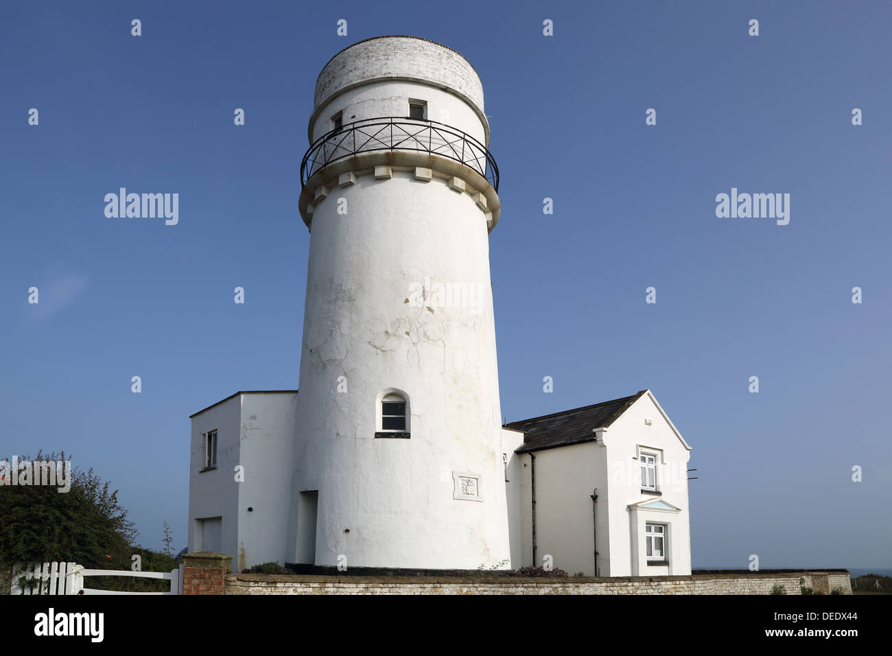 the old lighthouse at hunstanton on the north norfolk coast Stock Photo ...