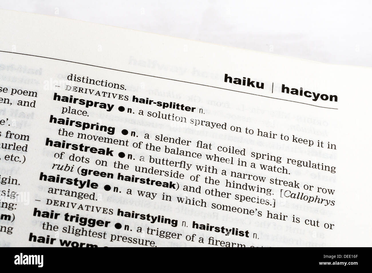 Dictionary page hi-res stock photography and images - Alamy