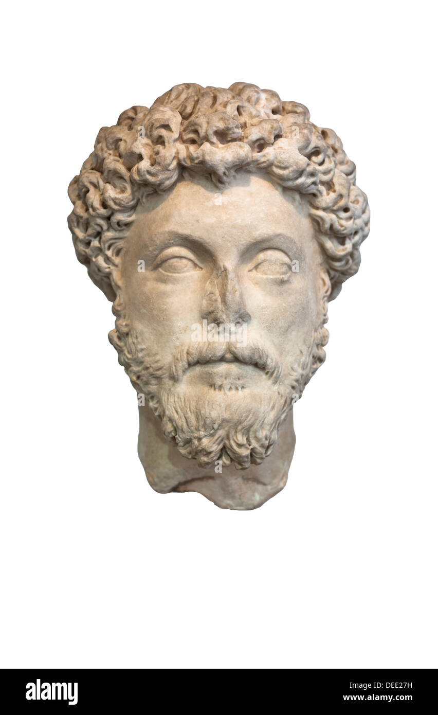 Portrait of Marcus Aurelius Stock Photo - Alamy