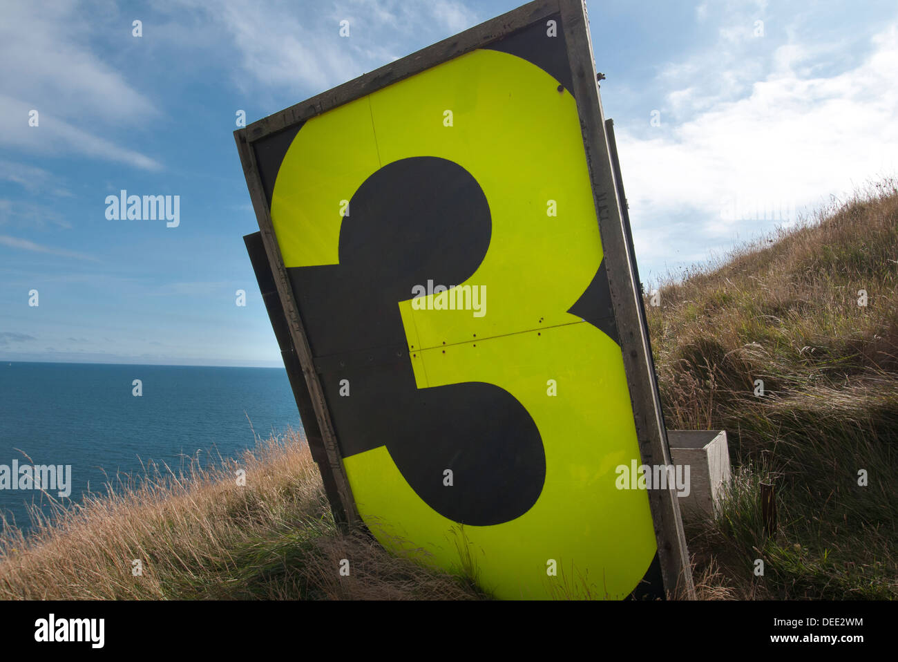 yellow number three Stock Photo - Alamy