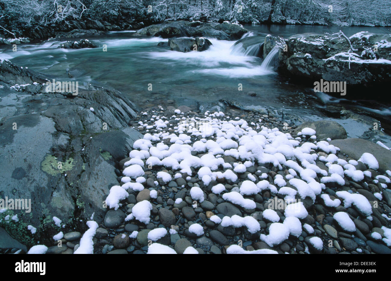 Little Pigeon River. Great Smoky Mountains National Park. Tennessee ...