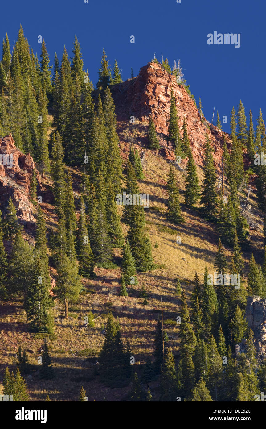 Mapa De Maroon Bells, Colorado