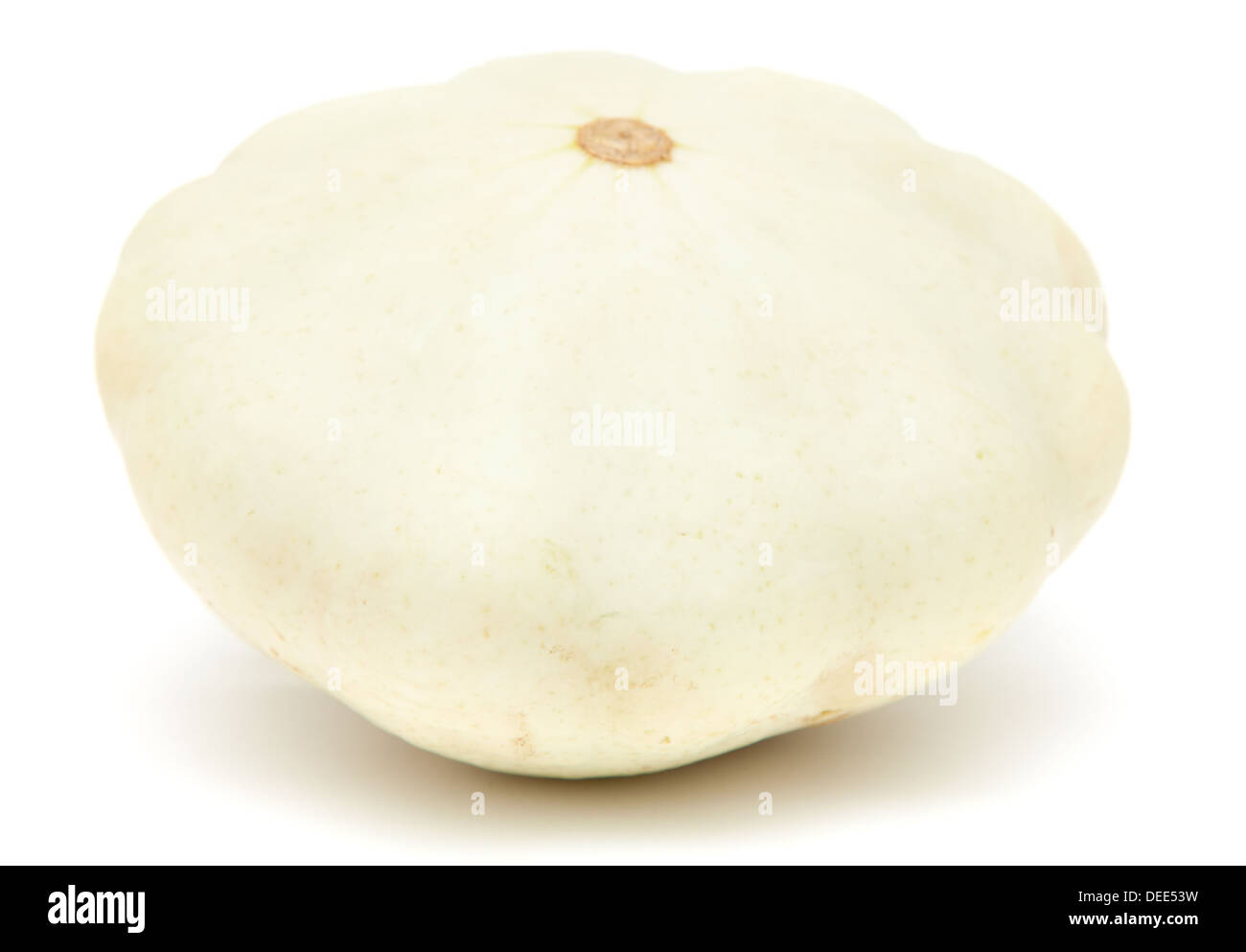 patisson squash isolated on white background Stock Photo - Alamy