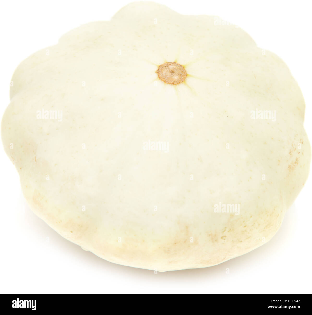 patisson squash isolated on white background Stock Photo - Alamy