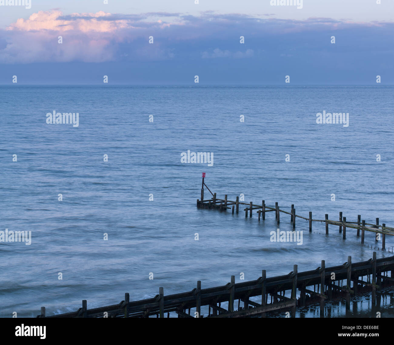 The North Sea viewed from Corton Cliffs in Suffolk Stock Photo - Alamy