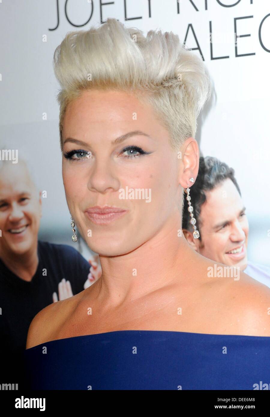 Los Angeles, CA. 16th Sep, 2013. Alecia Moore aka Pink at arrivals for ...
