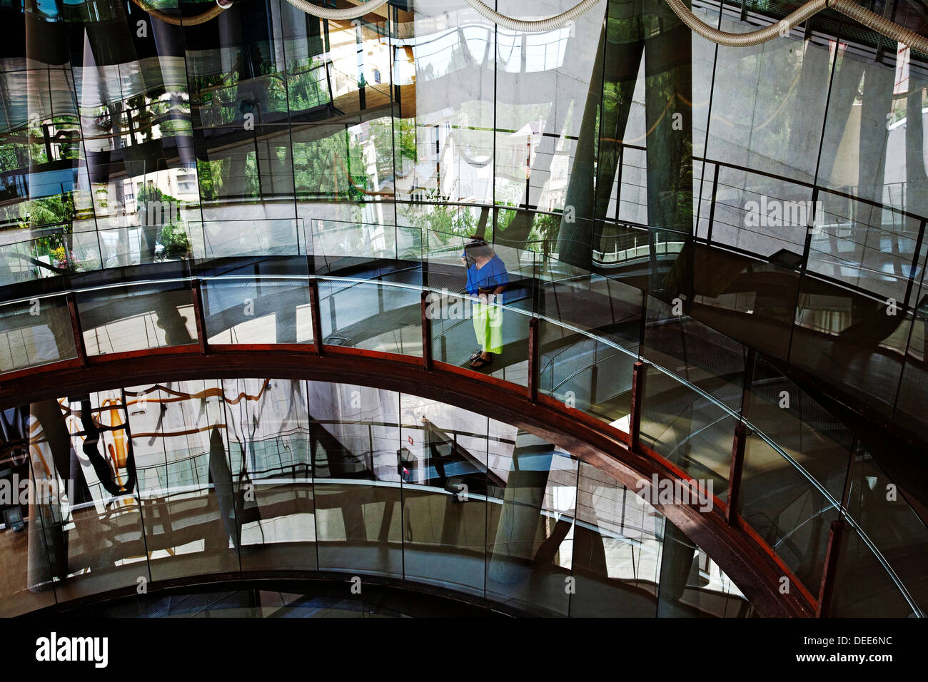 Detail of interior of CosmoCaixa, Barcelona, Spain Stock Photo - Alamy