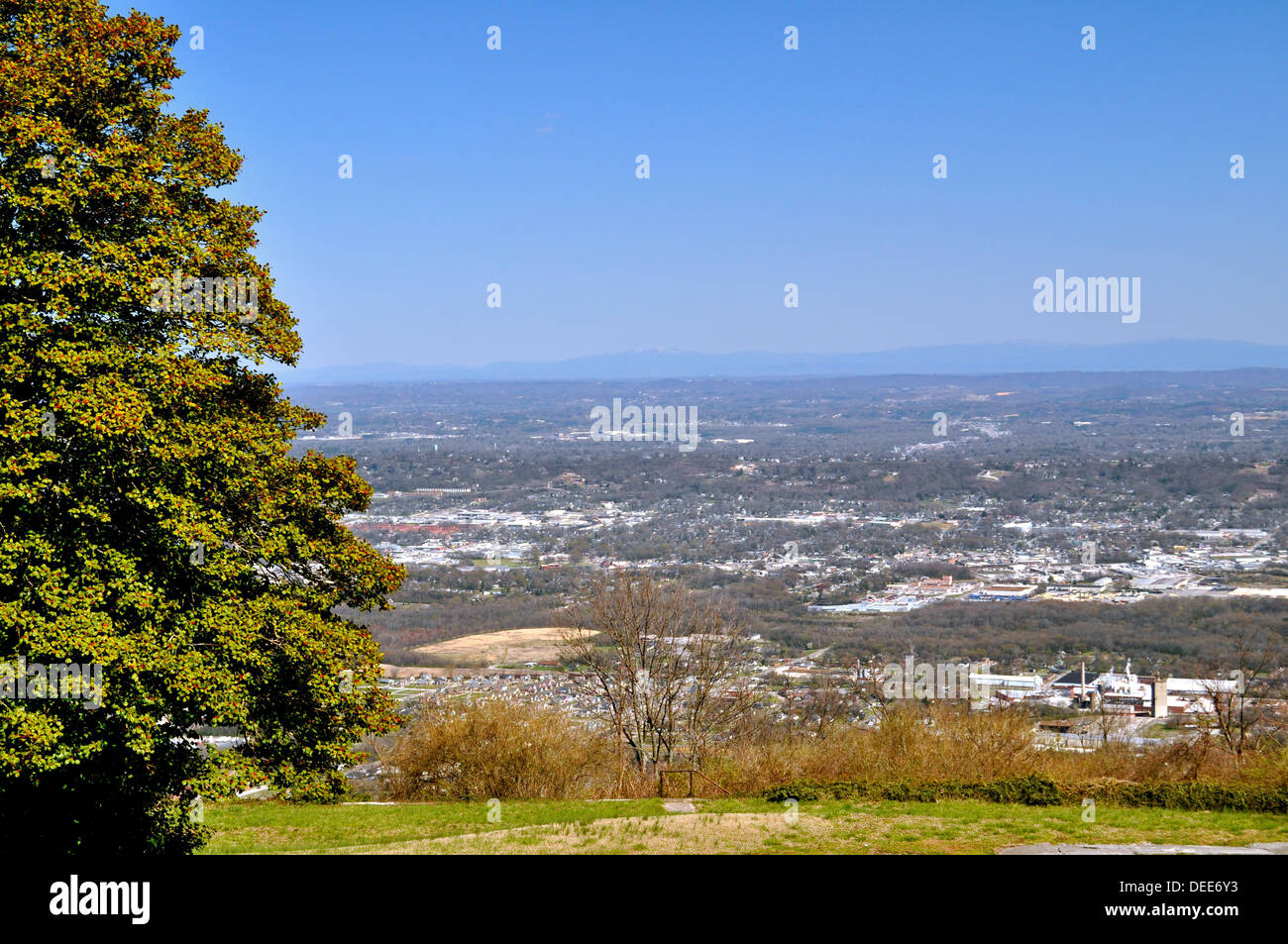 Point Park Overlook - Chattanooga, Tennessee - USA Stock Photo - Alamy